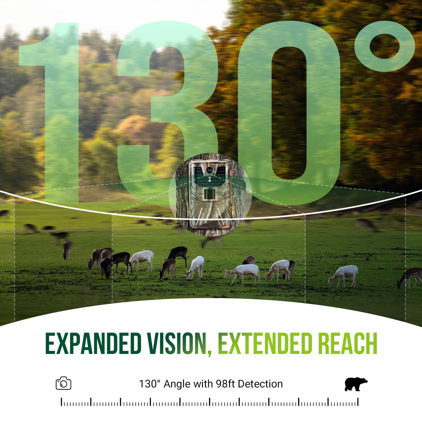 Trail Camera with Night Vision - 4K 48MP Wifi Bluetooth – huntsen